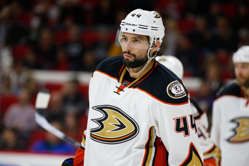 Nate Thompson to Have Player Safety Hearing