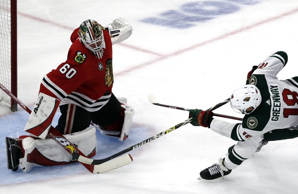 Chicago Blackhawks Beat Minnesota Wild - Patrick Kane Nets Hat Trick