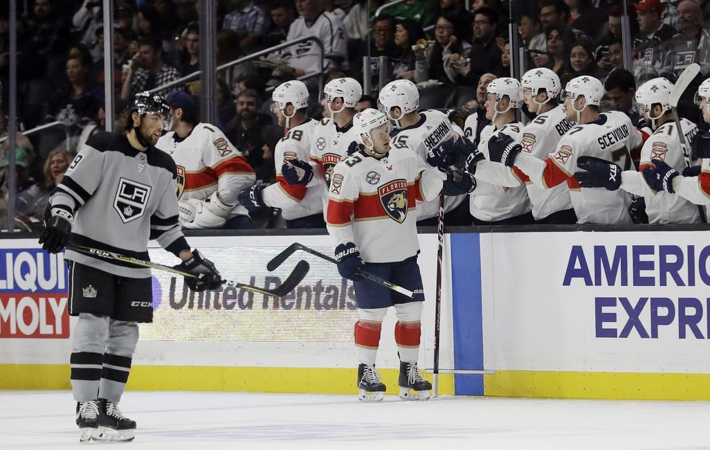 Florida Panthers Edge Los Angeles Kings - Huberdeau With Late Winner
