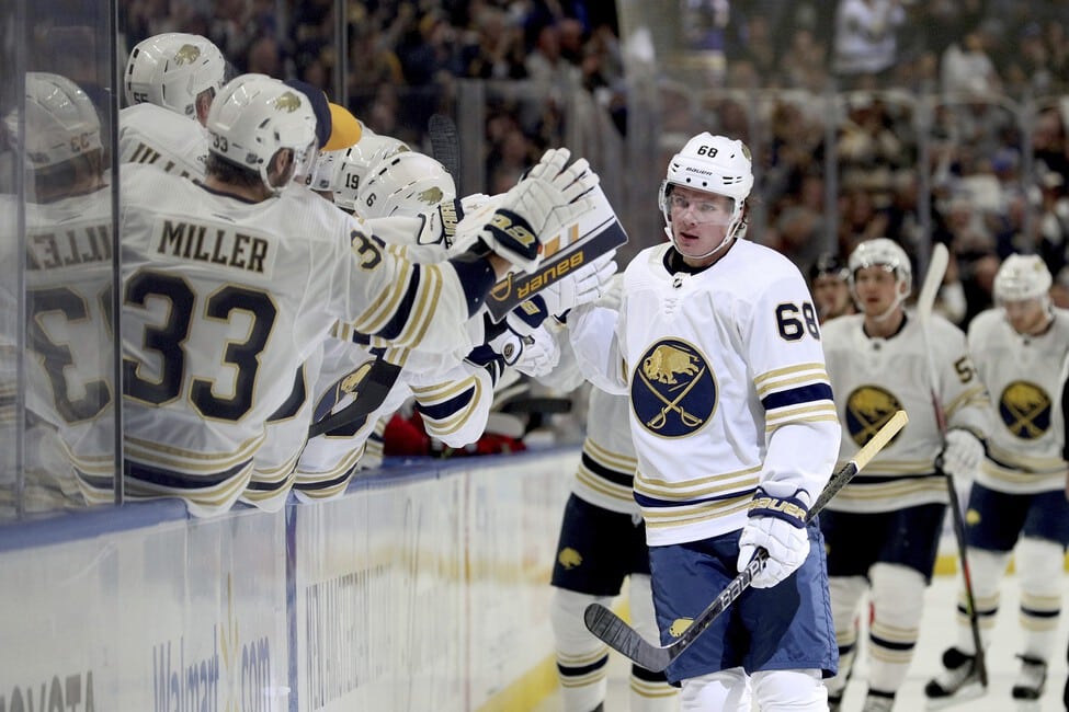 Victor Olofsson’s Golden Touch Fuels Buffalo Sabres' Power Play