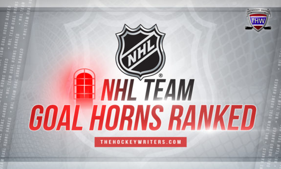 Ranking the NHL's 32 Goal Horns - The Hockey Writers - Top 10 Lists ...