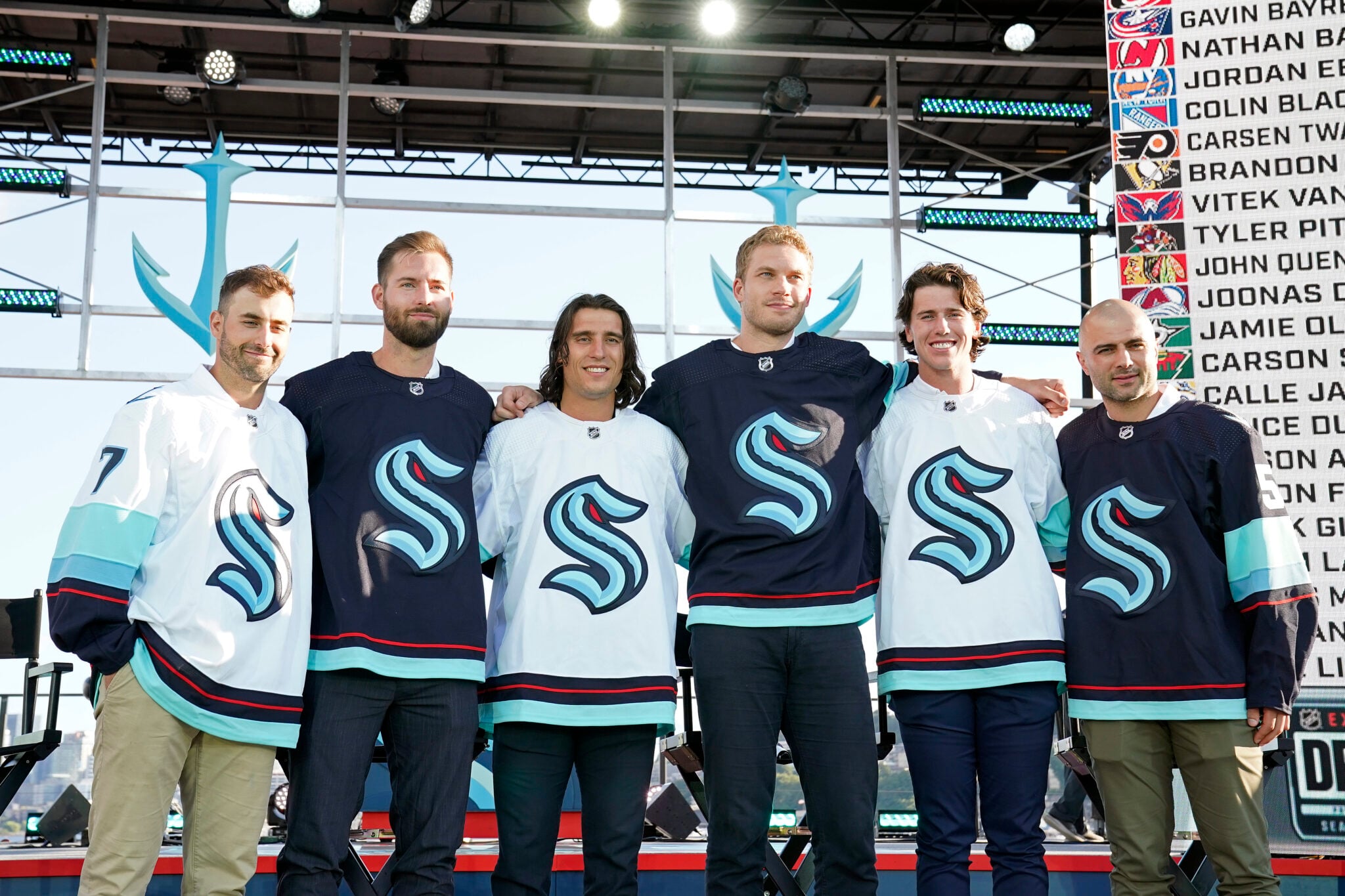 Kraken News & Rumors: Training Camp Roster, Jersey Sales & Media Tour ...