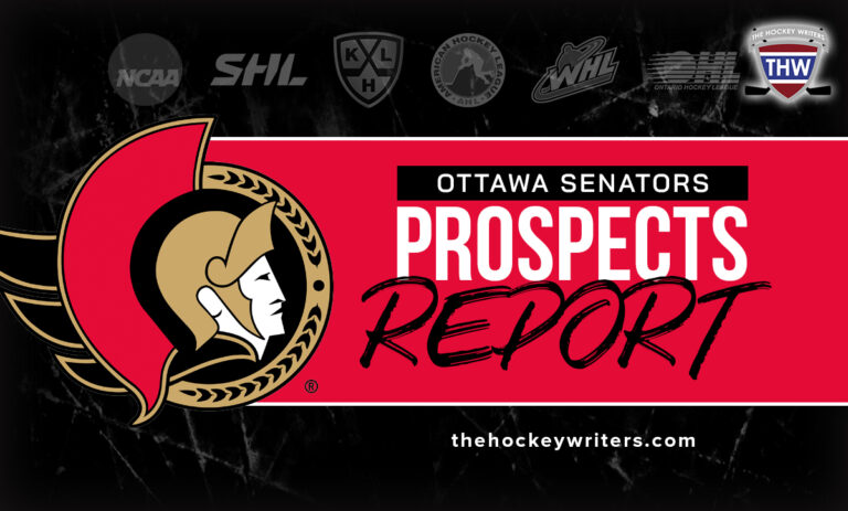 Senators Prospect Report: Checking in on the 2025 Draft Class - The ...