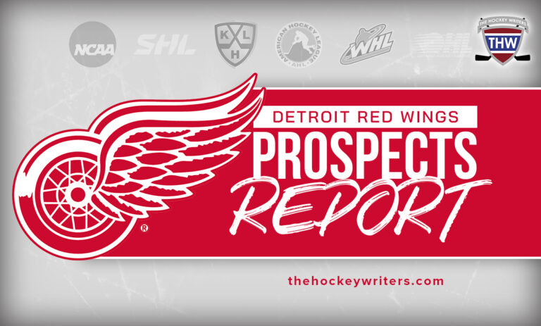 Red Wings Prospect Report: Plante, Elite Goaltending & More - The ...