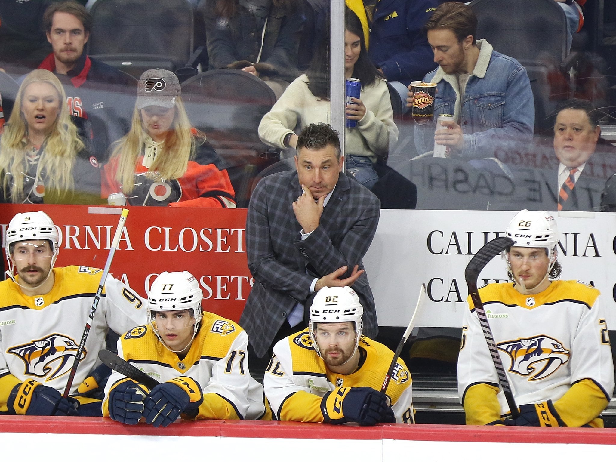 How Predators Head Coach Andrew Brunette Saved His Job - The Hockey ...