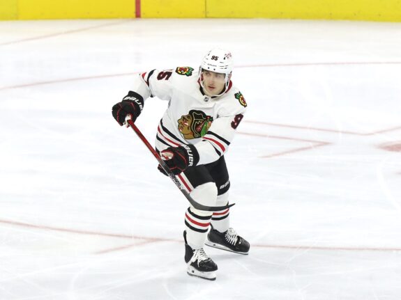 Chicago Blackhawks 2025-26 Player Grades: Ilya Mikheyev - The Hockey ...