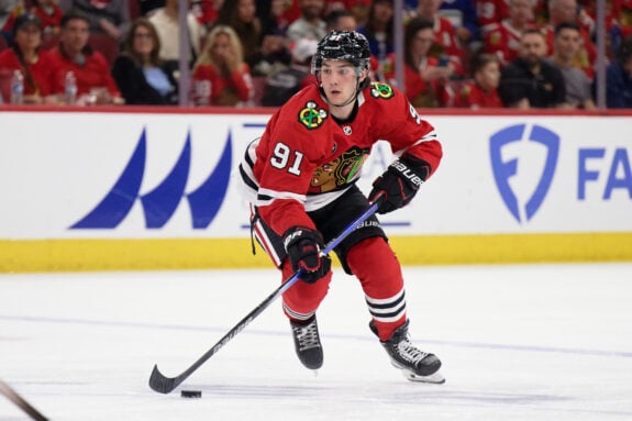 Blackhawks 2025-26 Player Previews: Frank Nazar - The Hockey Writers ...