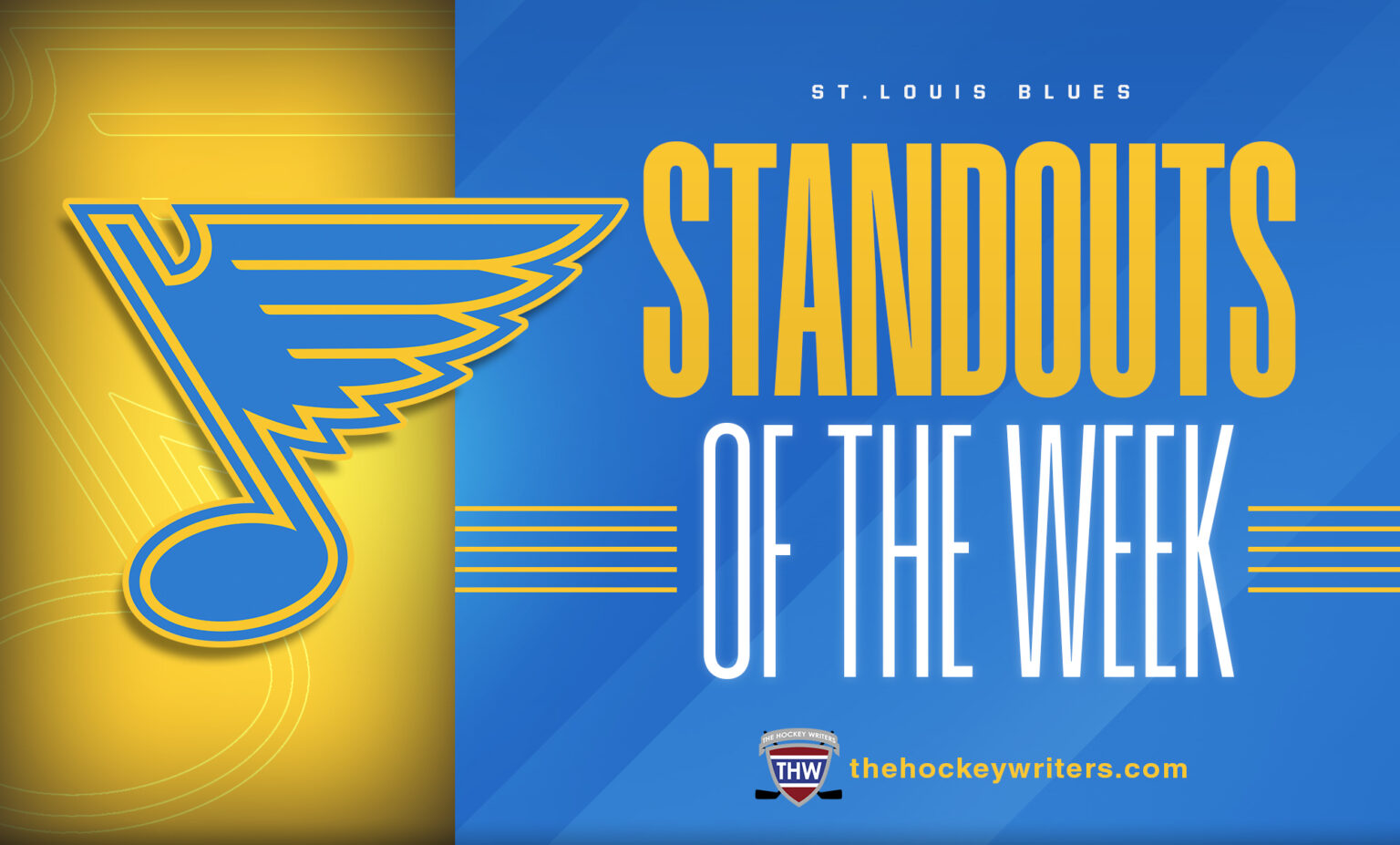 Blues' Standouts of the Week: Binnington, Thomas, and Stenberg - The ...