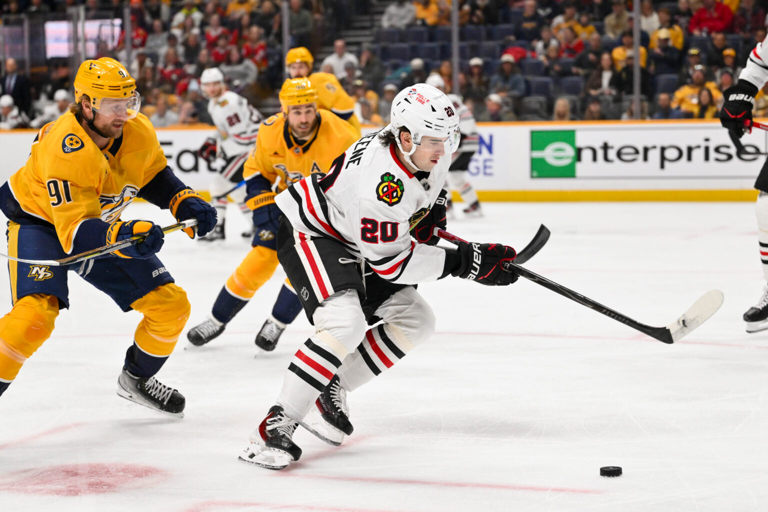 Chicago Blackhawks 2025-26 Player Grades: Ryan Greene - The Hockey ...