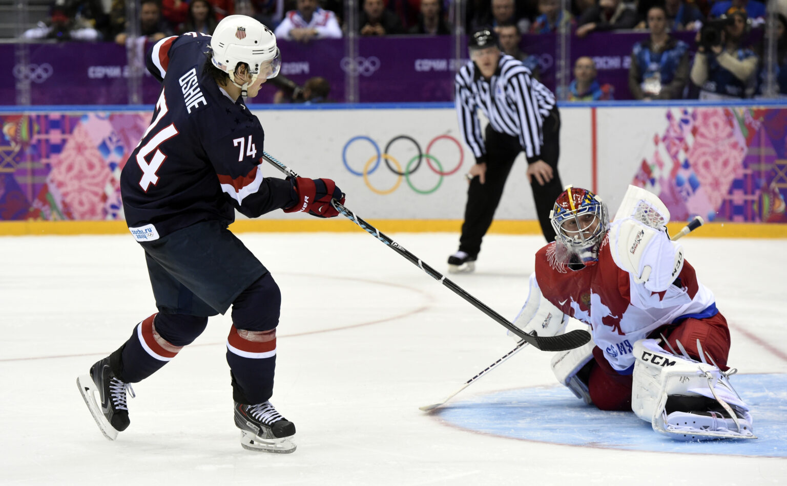 Remembering the Moment T.J. Oshie Became "T.J. Sochi" - The Hockey ...