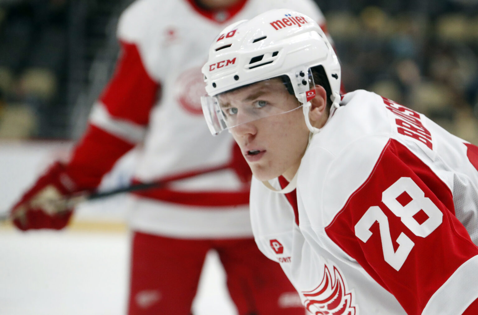 Red Wings' Michael Brandsegg-Nygård Has the Worst Puck Luck in the NHL ...