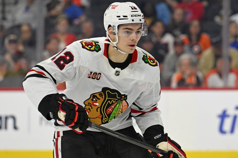 Chicago Blackhawks 2025-26 Player Grades: Sacha Boisvert - The Hockey ...