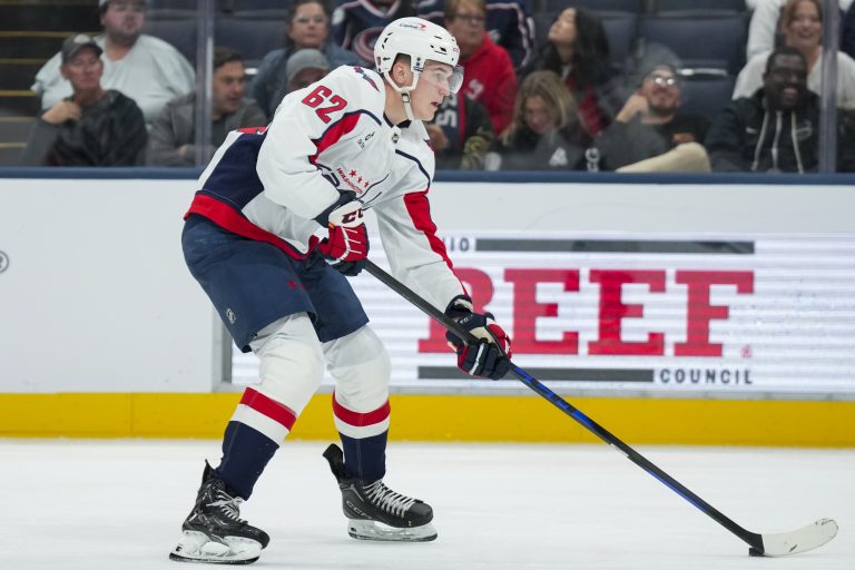 Capitals' Ilya Protas Named AHL Rookie of the Year for 2025-26 - The ...